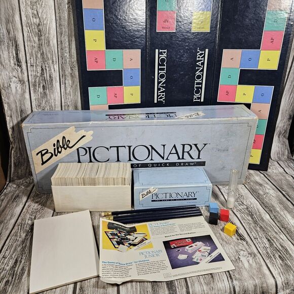 Pictionary | Toys | Bible Pictionary The Game Of Quick Draw First ...